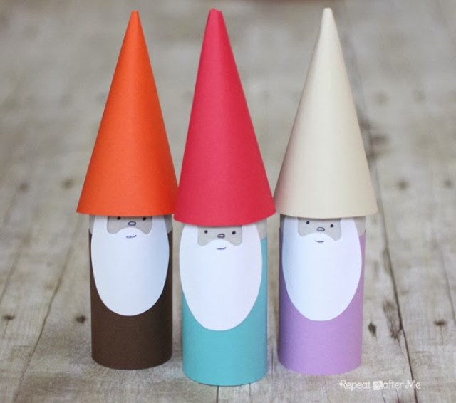 13 Mischievous Garden Gnomes Ready to Craft - Make and Takes
