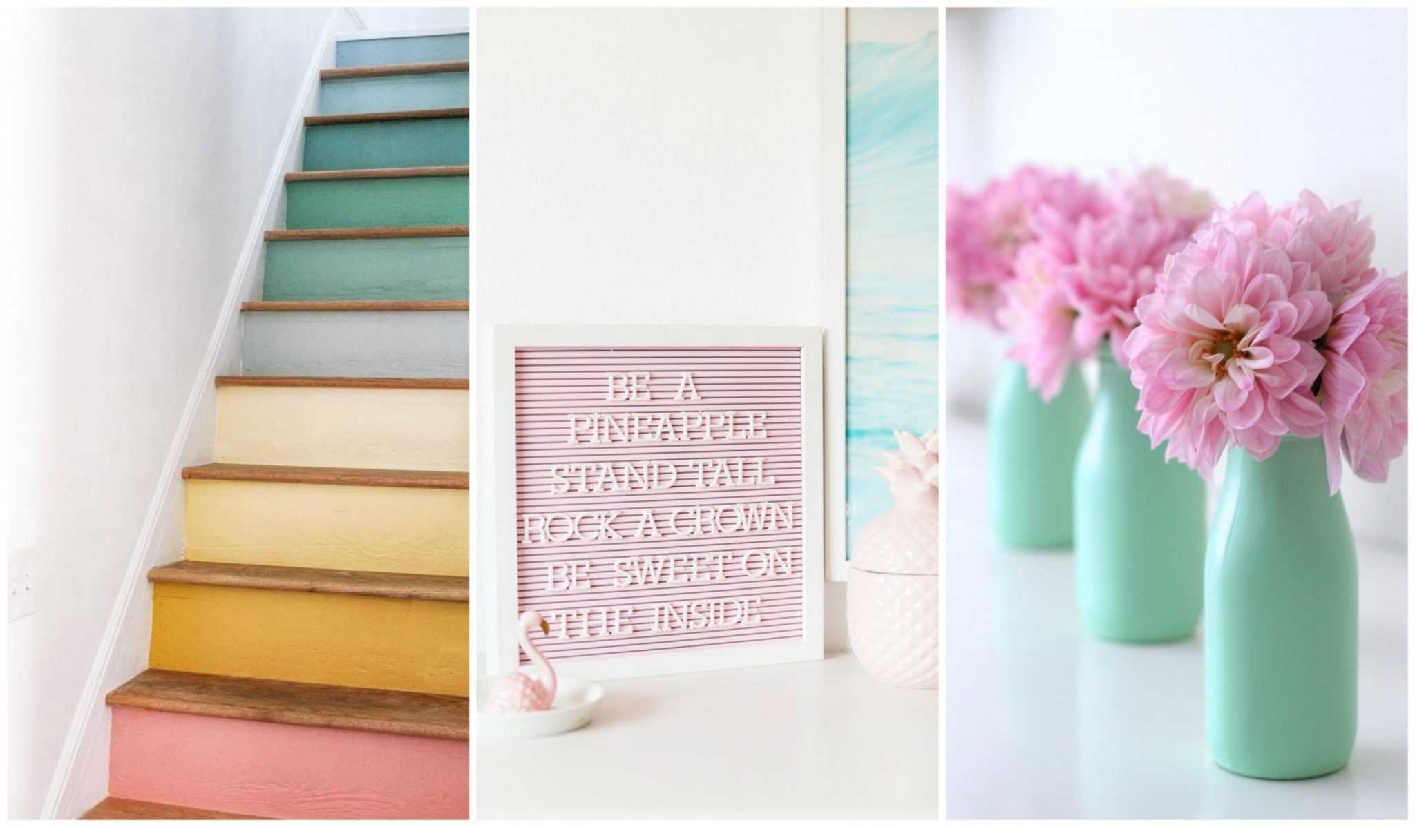 9 Now Ideas for Pastel DIY Decor - Make and Takes