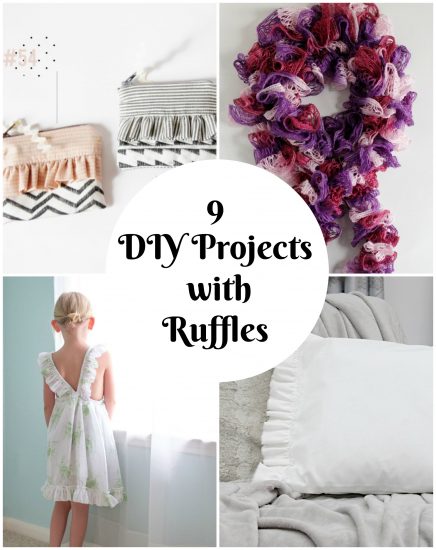 9 Now Ideas: DIY Ruffles Projects - Make and Takes
