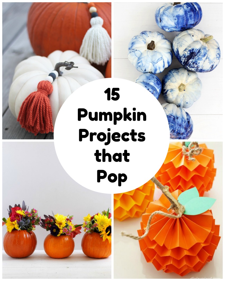 15 Pumpkin Projects that Pop for Halloween - Make and Takes