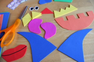 Mix and Match Pumpkin Faces - Make and Takes