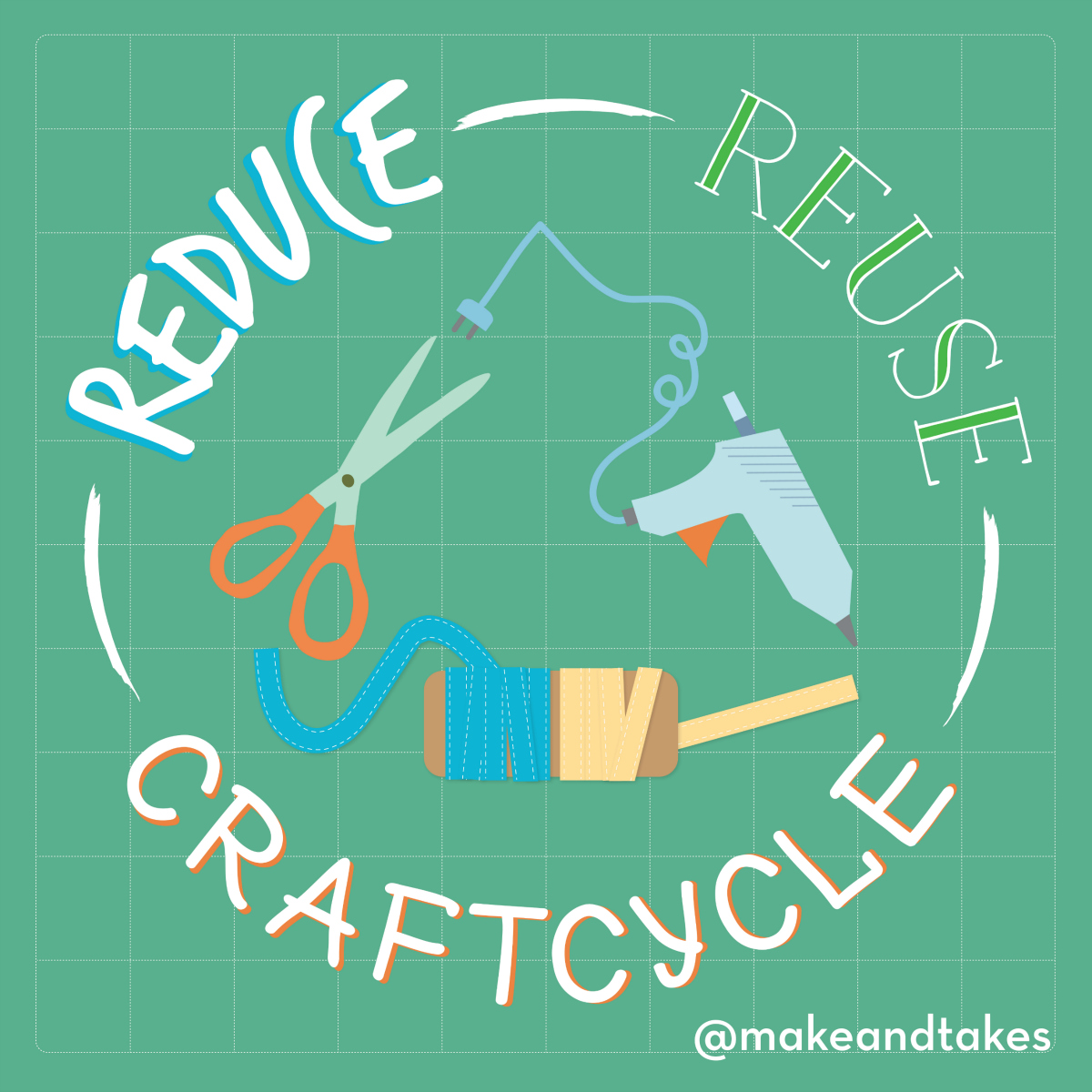 5 Ways to Reduce, Reuse, Craftcycle for Earth Day - Make and Takes