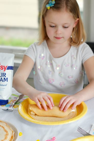 Savory Crepes Easter Dinner Bar