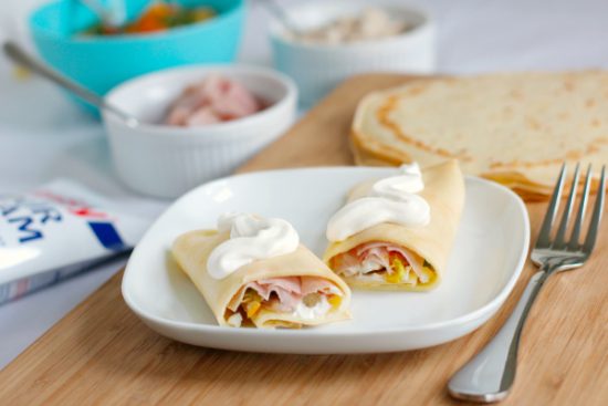 Savory Crepes Easter Dinner Bar