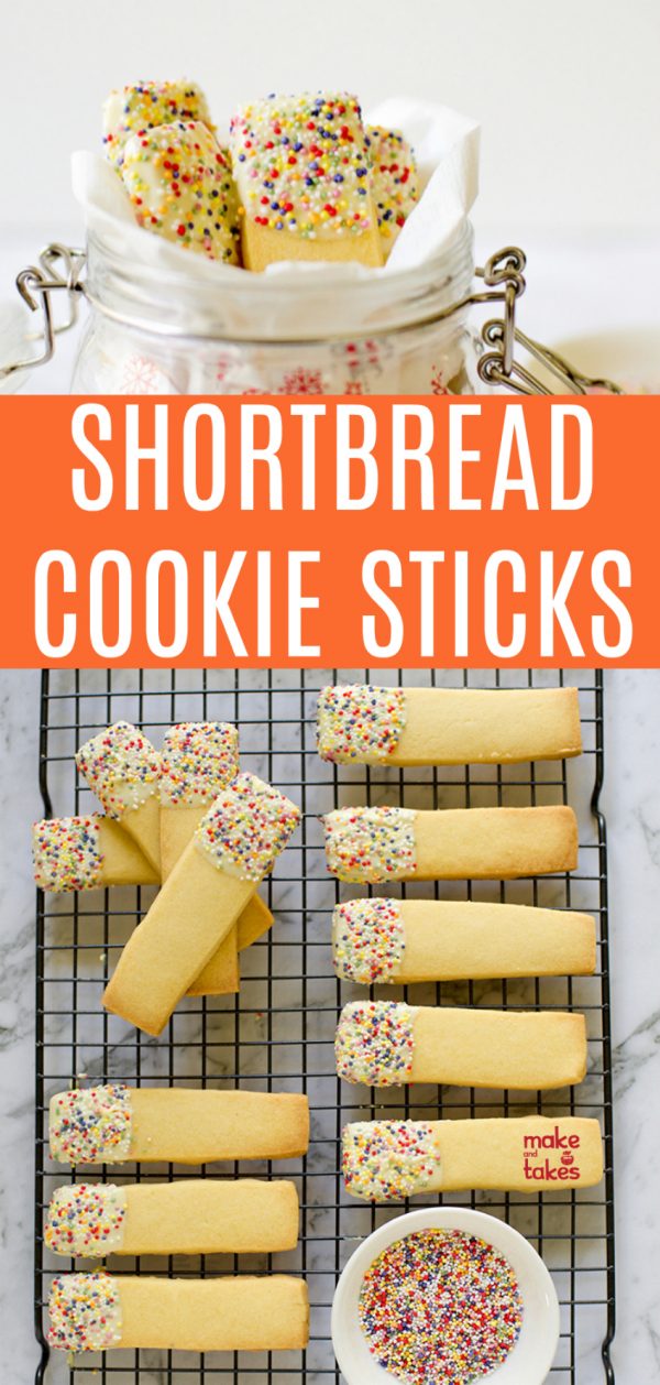 Shortbread Cookie Sticks: A Sweet Treat for Any Occasion - Make and Takes