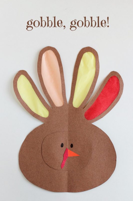 Stained Glass Turkey Craft - Make and Takes