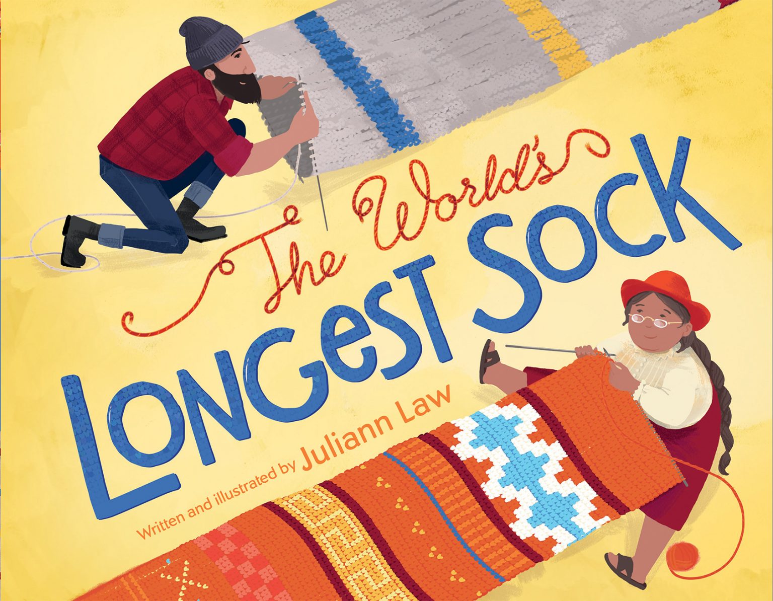 The World's Longest Sock Book & Coloring Page Printable - Make and Takes