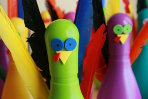 Thanksgiving Turkey Bowl-ing - Make and Takes