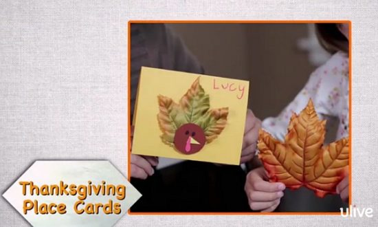 Turkey-Shaped Thanksgiving Place Cards - Make and Takes