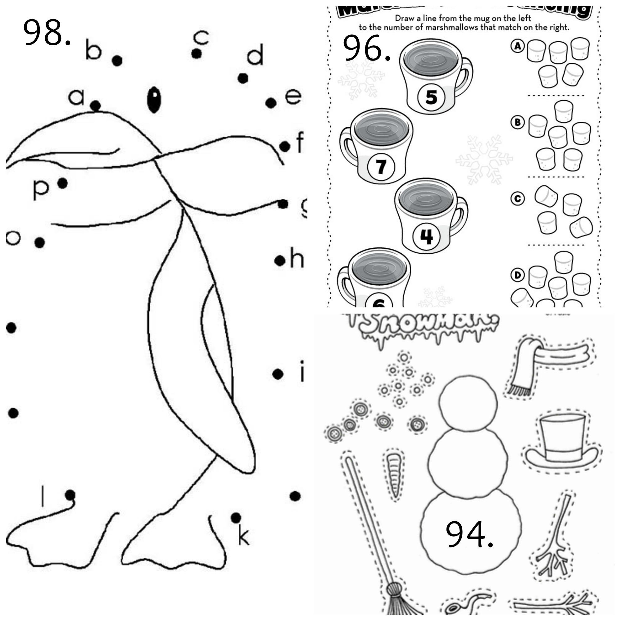 100+ Winter Kids Crafts to Beat the Winter Blues - Make and Takes