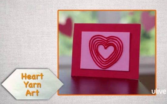 15 Heart Shaped Yarn Projects to Create - Make and Takes
