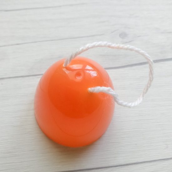Hanging Yarn Wrapped Plastic Eggs - Make and Takes