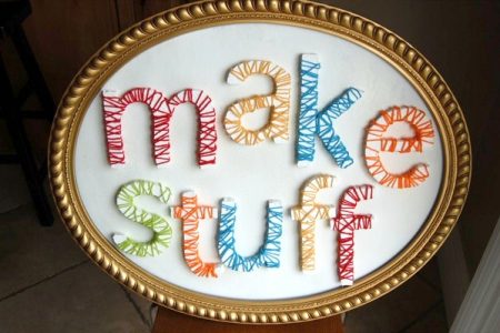 Create the Perfect Sign for Your Craft Room - Make and Takes
