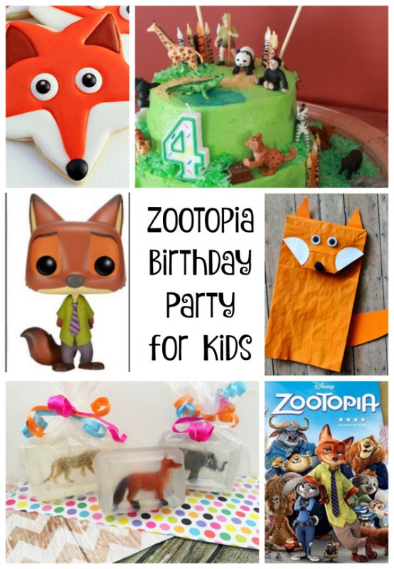 35+ Zootopia Birthday Party Ideas - Make and Takes