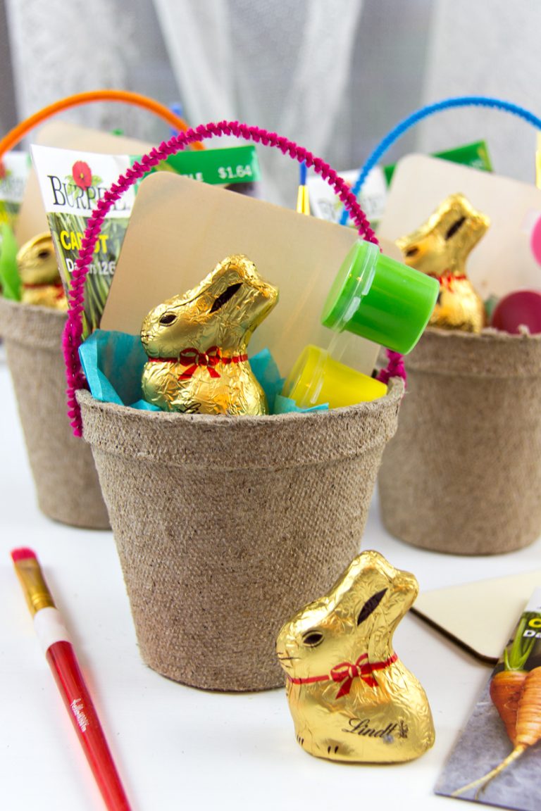 Adorable and Unique DIY Easter Basket Idea for Kids - Make and Takes