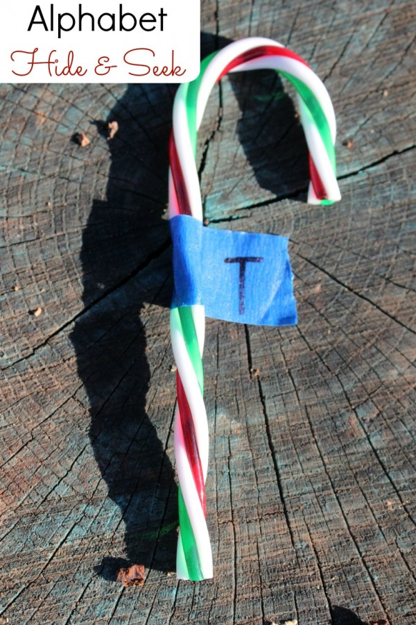 Candy Cane Alphabet Activity - Make and Takes