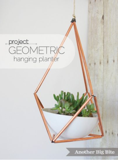 21 DIY Hanging Planters YOU Can Make - Make and Takes