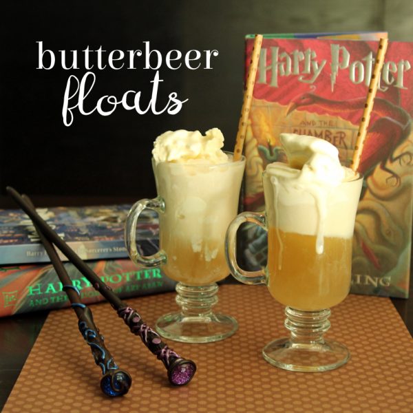 Harry Potter Butterbeer Floats - Make and Takes
