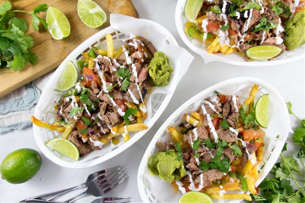 Loaded Carne Asada Fries Recipe for Game Day - Make and Takes