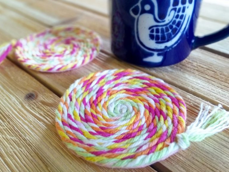 9 DIY Coaster Ideas - Make and Takes