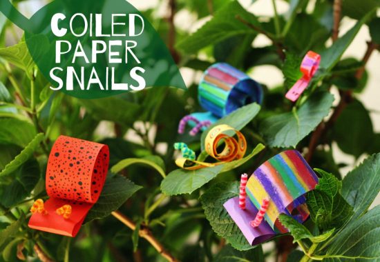 Coiled Paper Snail Craft - Make and Takes