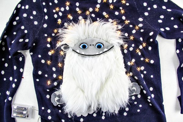 How To Make An Abominable Ugly Sweater - Make and Takes