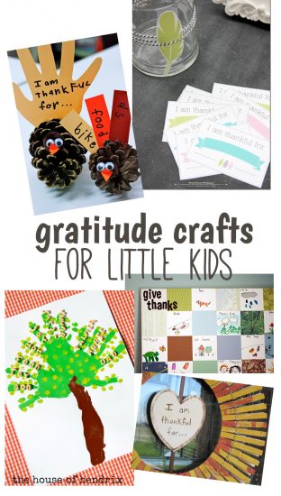10 Creative Gratitude Crafts for Big and Little Kids - Make and Takes