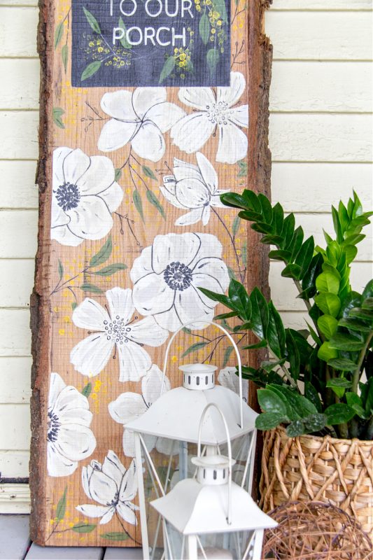 Make a Beautiful DIY Porch Sign - Make and Takes