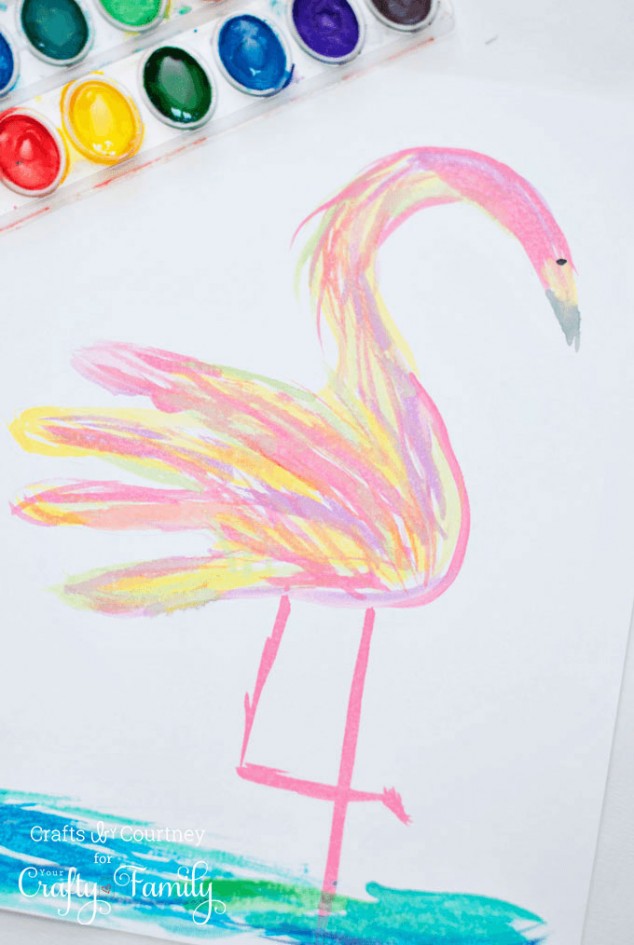 15 Super Fly Pink Flamingo Crafts - Make and Takes