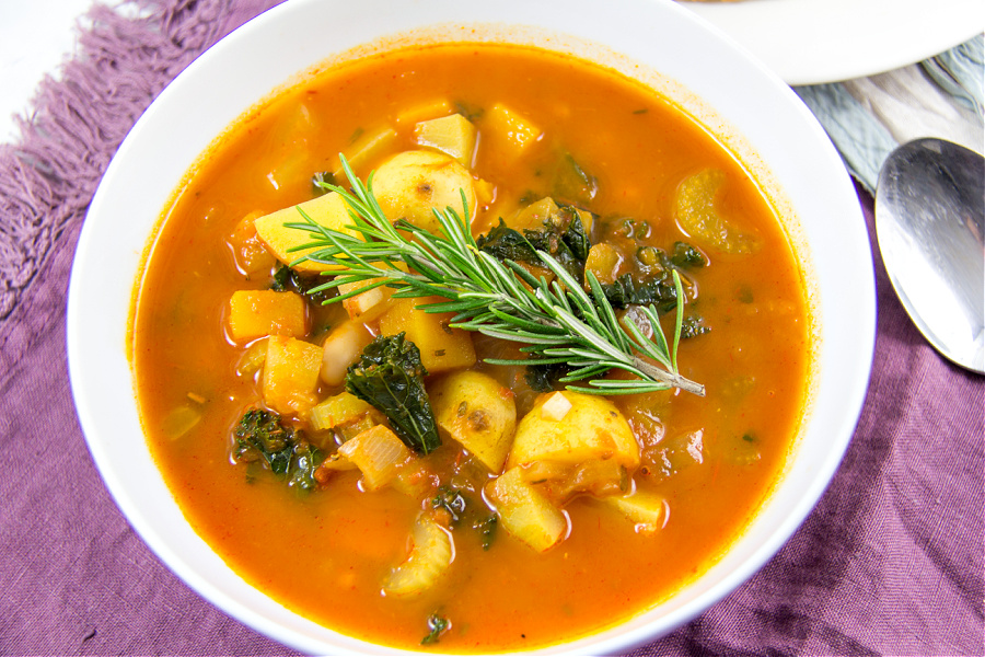 Homemade Hearty Fall Harvest Soup Recipe - Make and Takes