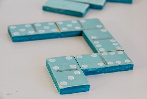 How to Make DIY Dominoes - Make and Takes