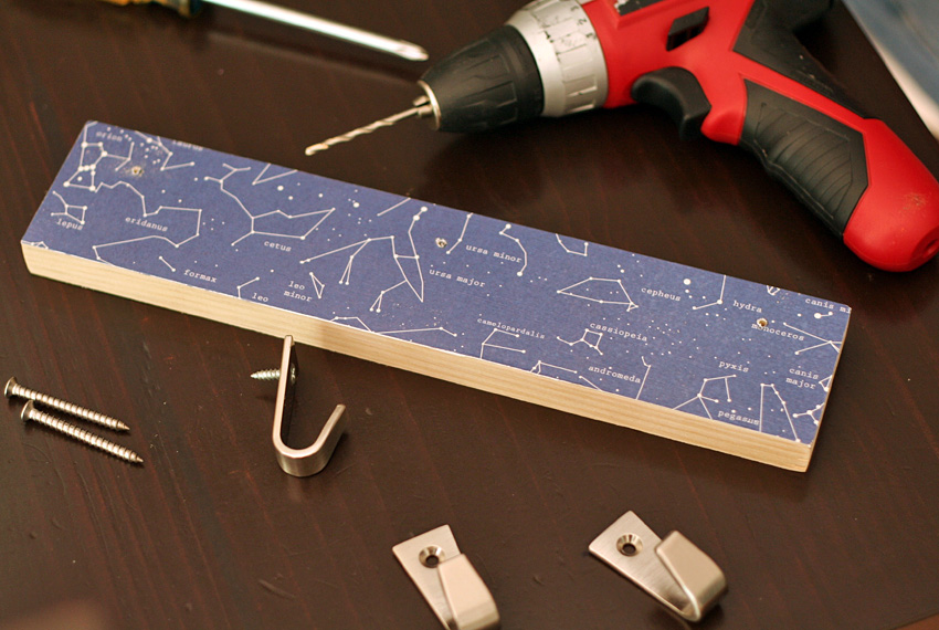 Make a Personalized Hook Rack - Make and Takes