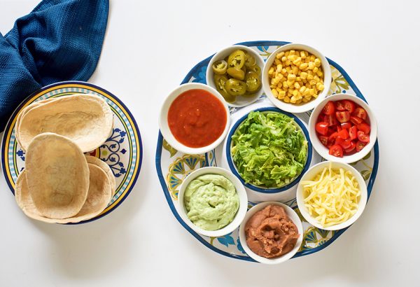 How to Make a DIY Taco Bar - Make and Takes