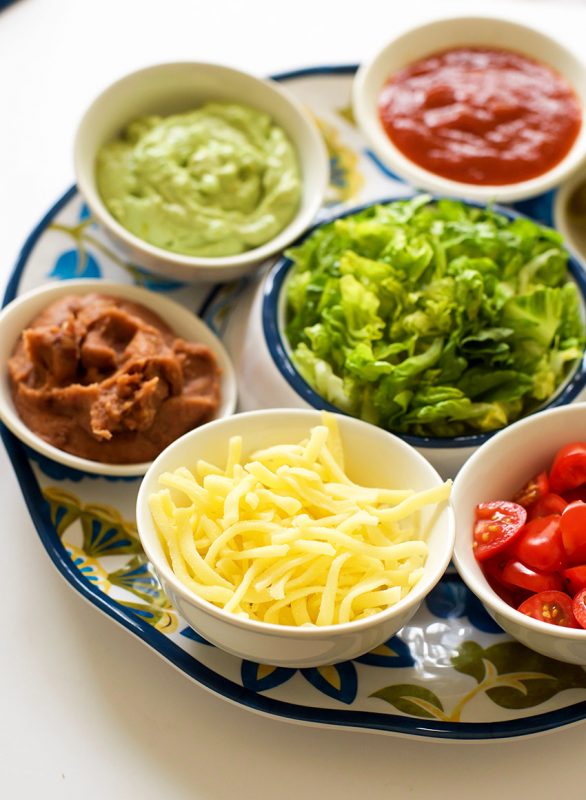 How to Make a DIY Taco Bar - Make and Takes