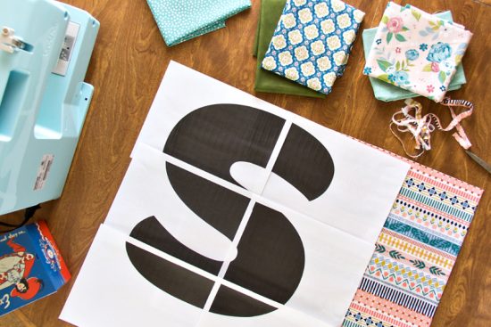 How to Make a DIY Letter Pillow - Make and Takes