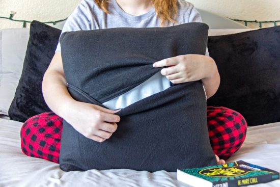 Sewing with Teens: How To Sew Book Pillows - Make and Takes