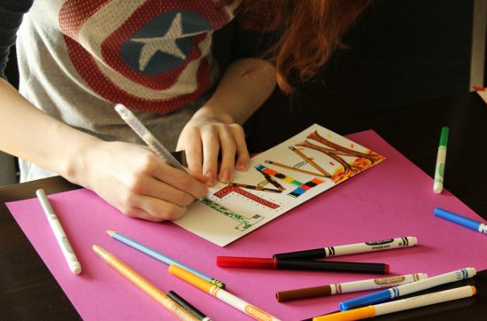 Drawing with Kids: Illustrated Names - Make and Takes