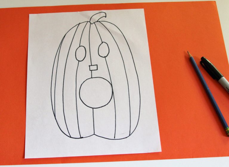 Coloring Zentangle Pumpkin Jack-o'-Lanterns - Make and Takes