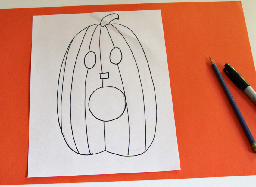 Coloring Zentangle Pumpkin Jack-o'-Lanterns - Make and Takes