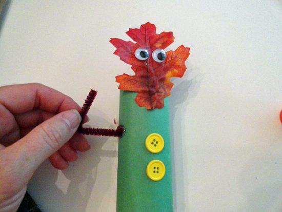Leaf People Finger Puppets - Make and Takes