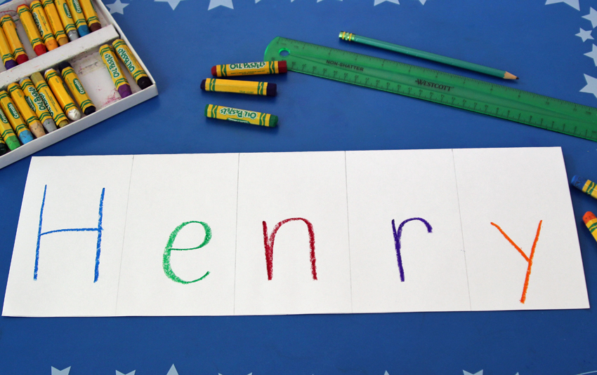 Lift-the-Flap Name Craft for Young Learners - Make and Takes