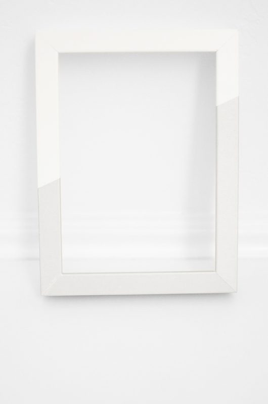Easy Color Block Frame - Make and Takes