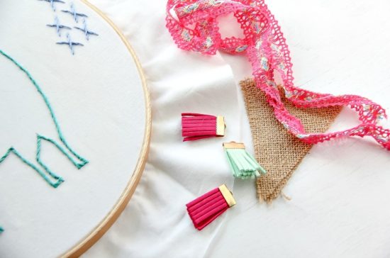 Maker Mama Llama Embroidery Pattern - Make and Takes