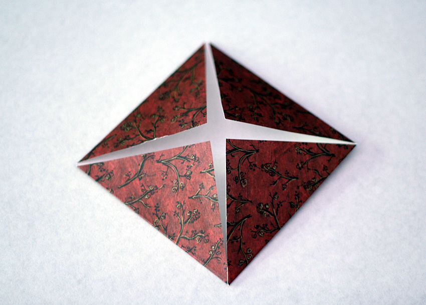 Origami Starburst Wreath - Make and Takes