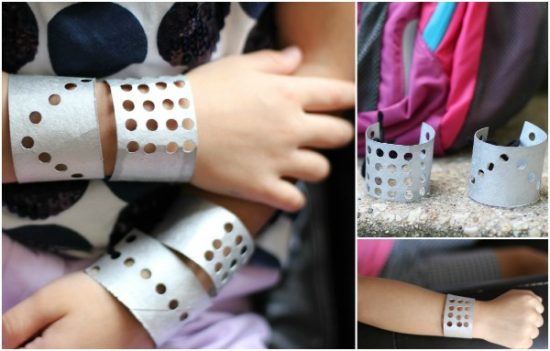 DIY: Paper Roll Bracelets - Make and Takes