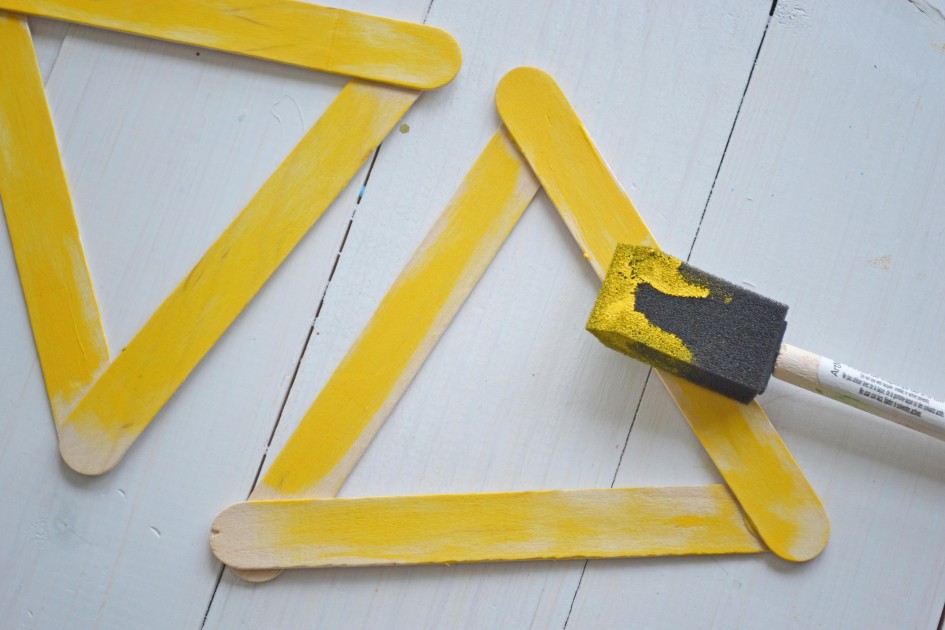 Crafty Popsicle Stick Baby Chick for Spring - Make and Takes