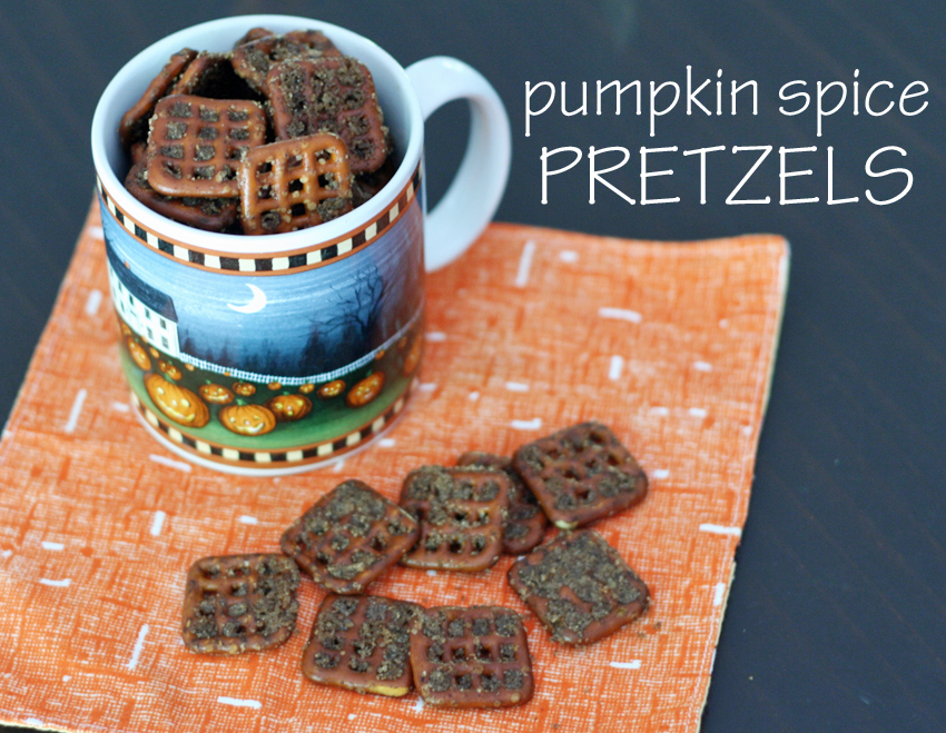 Pumpkin Spice Pretzel Treats - Make and Takes