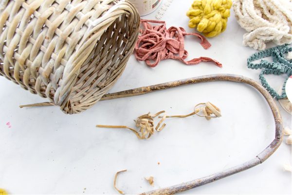 Easy DIY Boho Storage Basket - Make and Takes