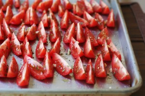 Homemade Roasted Roma Tomatoes - Make and Takes