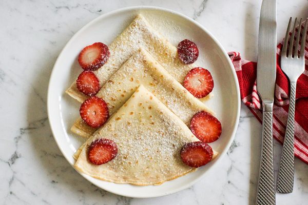 Simple Crepes Recipe - Make and Takes